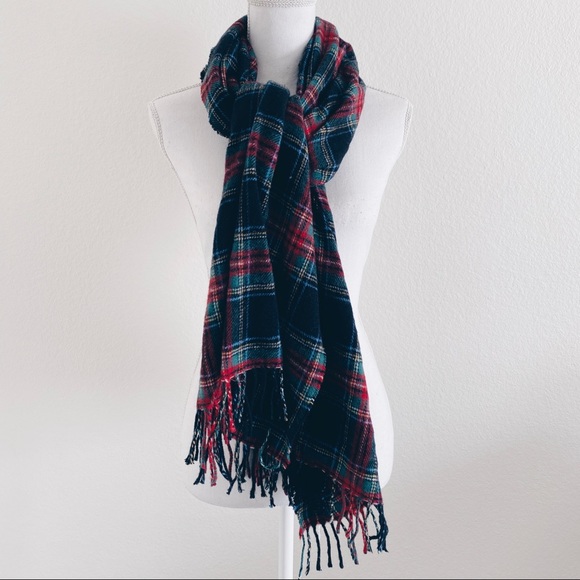 J. Crew | Accessories | Jcrew Plaid Scarf | Poshmark